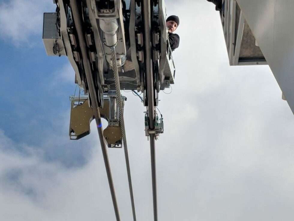 Permanent rope lubrication - ROTEC