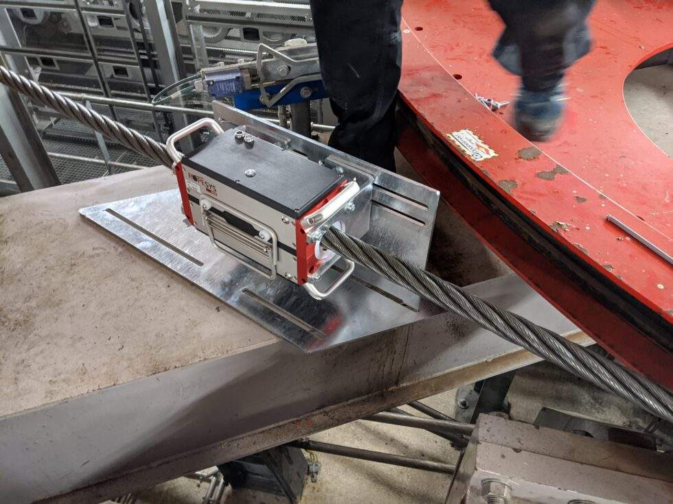 Magnetic rope testing devices - ROTEC